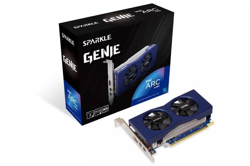 SPARKLE SPARKLE Intel Arc A380 GENIE Intel Arc A380 6GB 96-bit GDDR6 ...