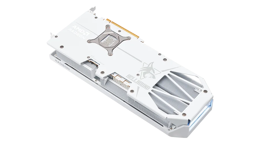 PowerColor Hellhound Spectral White AMD Radeon RX 9070 XT PowerColor Hellhound Spectral White AMD Radeon RX 9070 XT